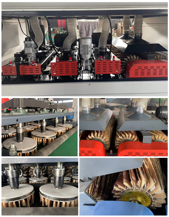 New Product Automatic Broadband Sander Cnc Wood Home Furniture Sanding ...
